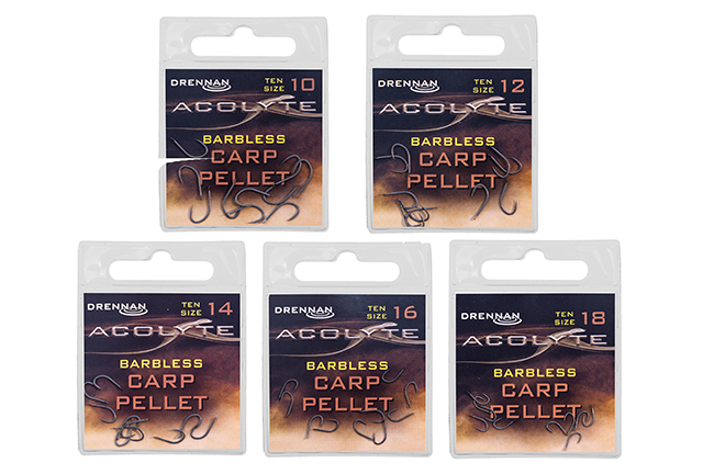 Drennan Acolyte Carp Pellet Hooks - Matchman Supplies
